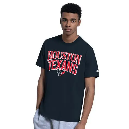 STARTER Heather Gray Houston Texans Two-pack Logo T-shirt Set