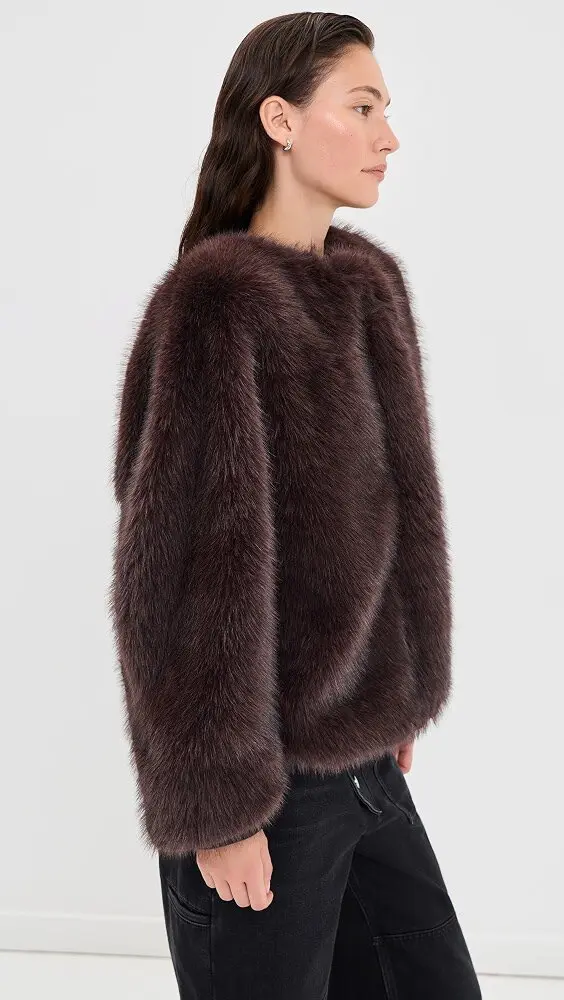 3.1 Phillip Lim Faux Fur Blouson Jacket