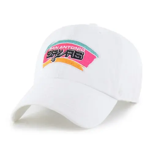 '47 San Antonio Spurs Hardwood Classics Clean Up Adjustable Hat