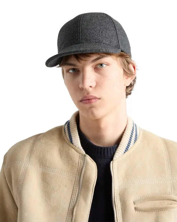 Prada Cloth Baseball Cap