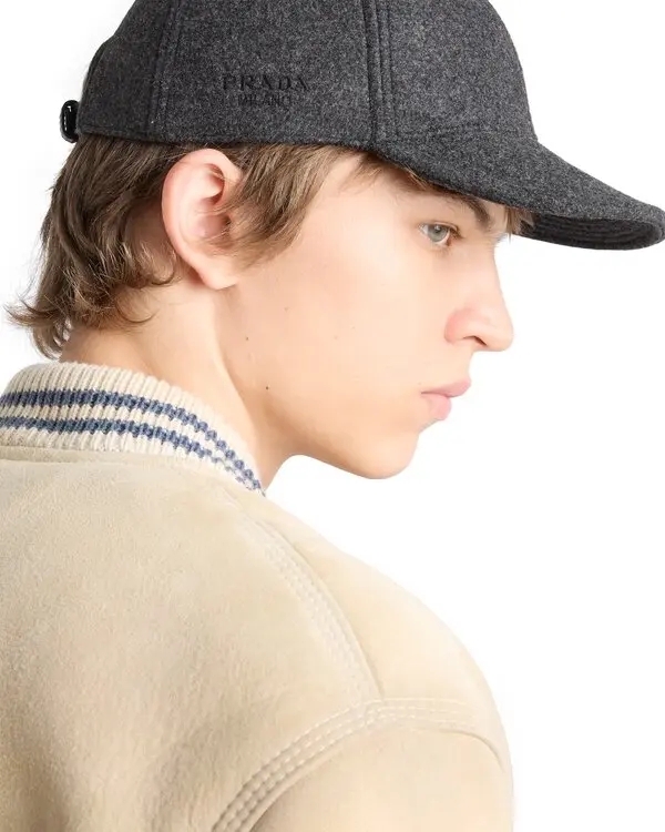 Prada Cloth Baseball Cap