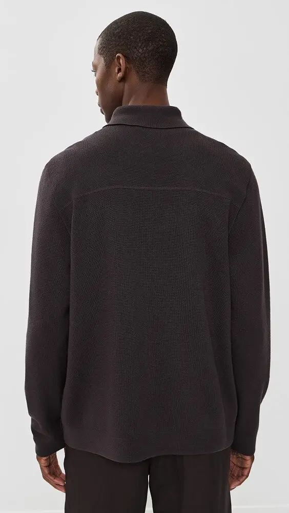 Orlebar Brown Brigg Merino Tailored Knit Shacket