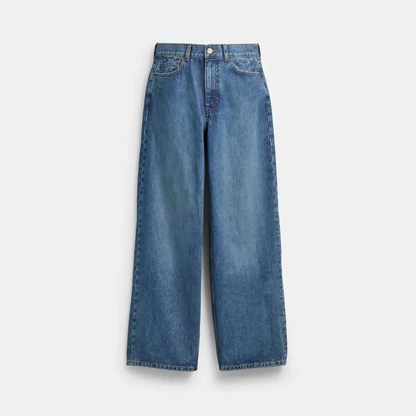 COACH Baggy Fit Denim Jeans