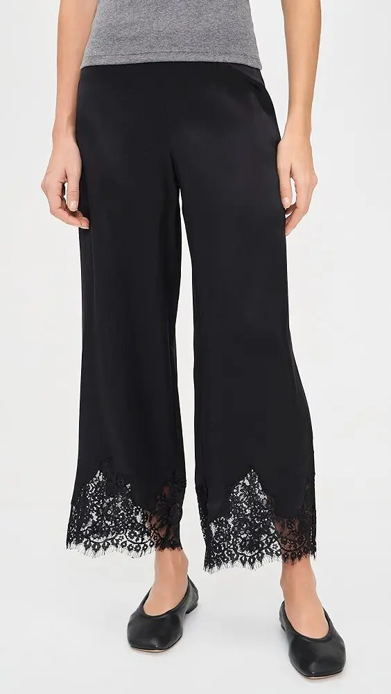 REFORMATION Carolina Silk Pants
