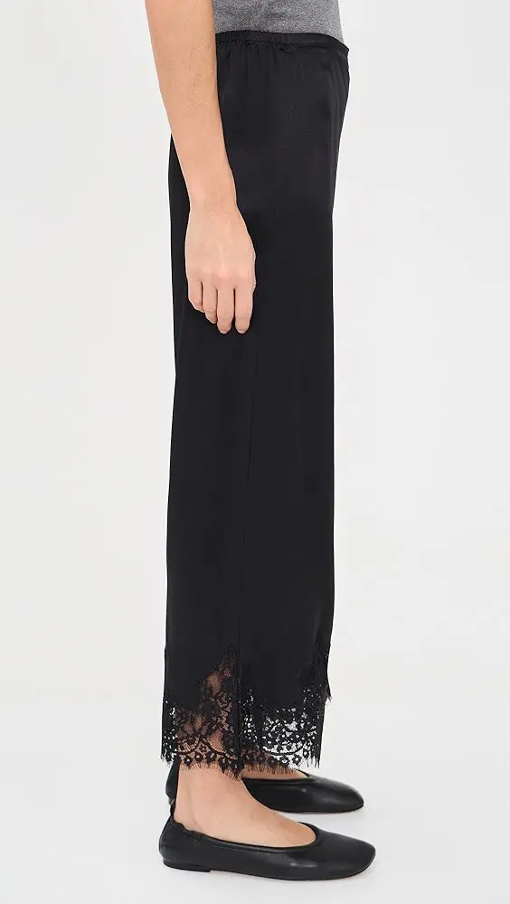REFORMATION Carolina Silk Pants
