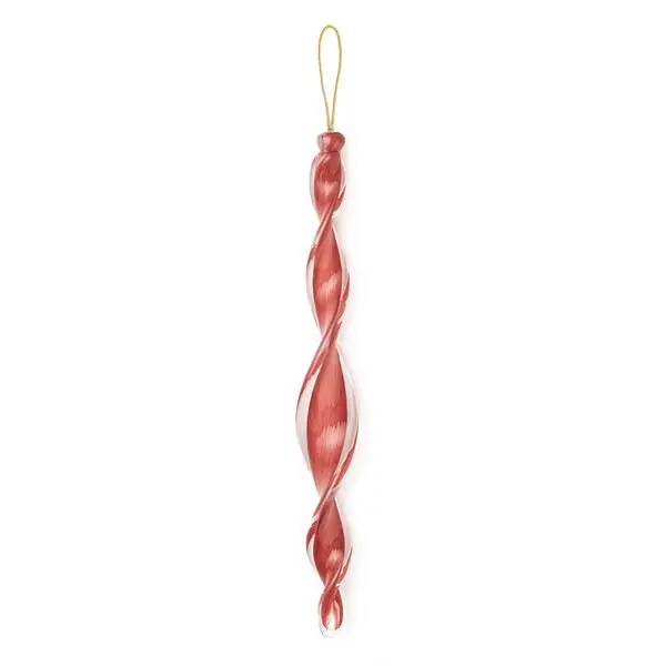 ANATOLIACRAFT Hand-blown Twisted Glass Tree Decoration