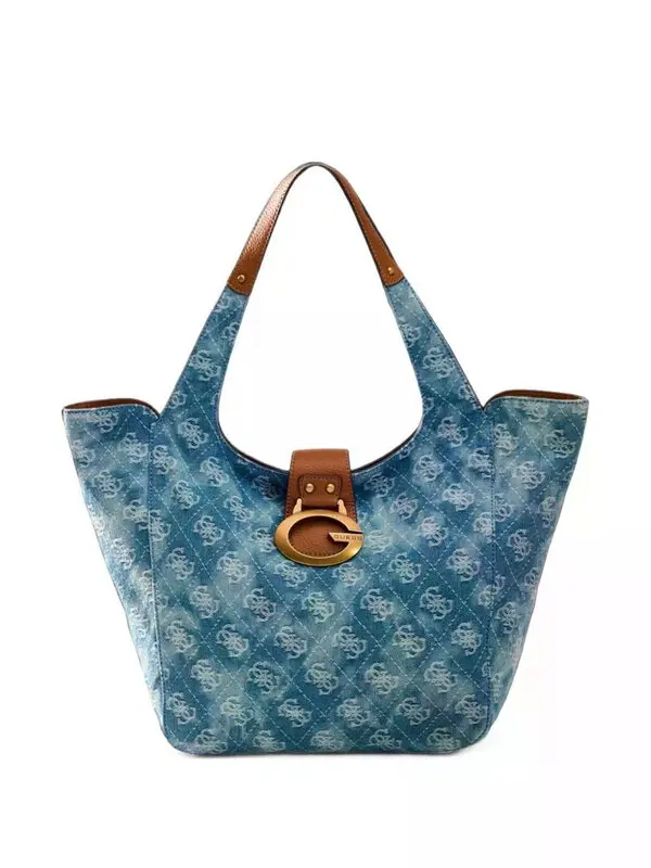 Guess Camden Monogram-pattern Tote Bag