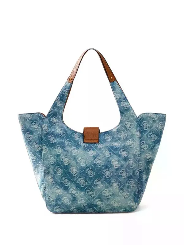 Guess Camden Monogram-pattern Tote Bag