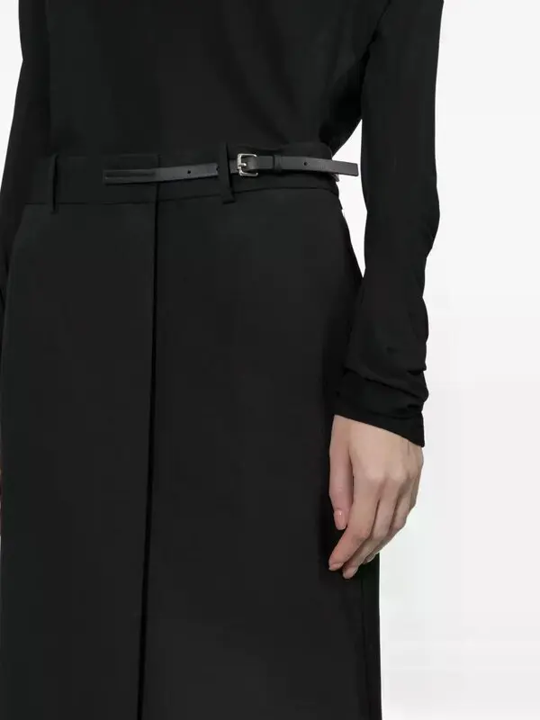 Helmut Lang Belted Wrap-style Skirt