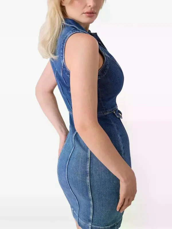 Guess Button-up Mini Dress