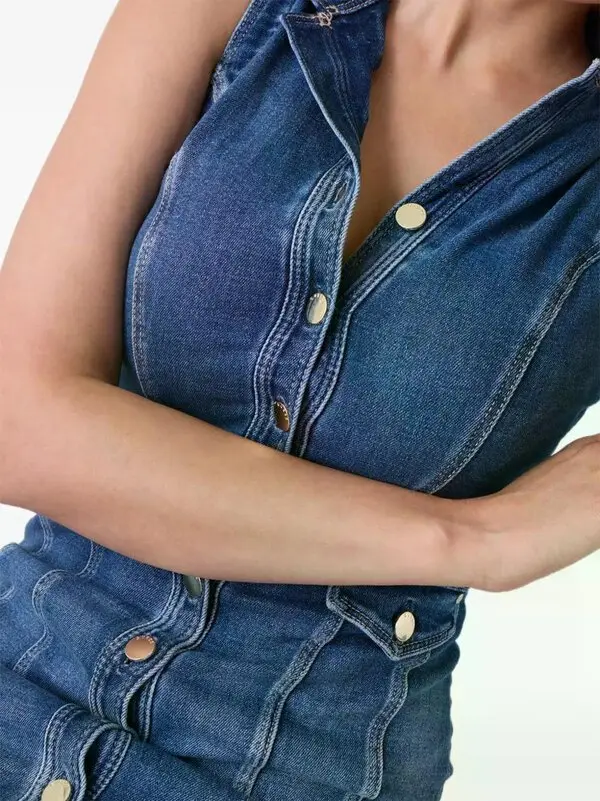 Guess Button-up Mini Dress