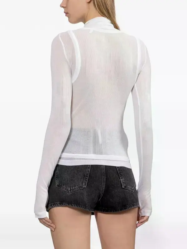 Helmut Lang Layered Long-sleeve Top