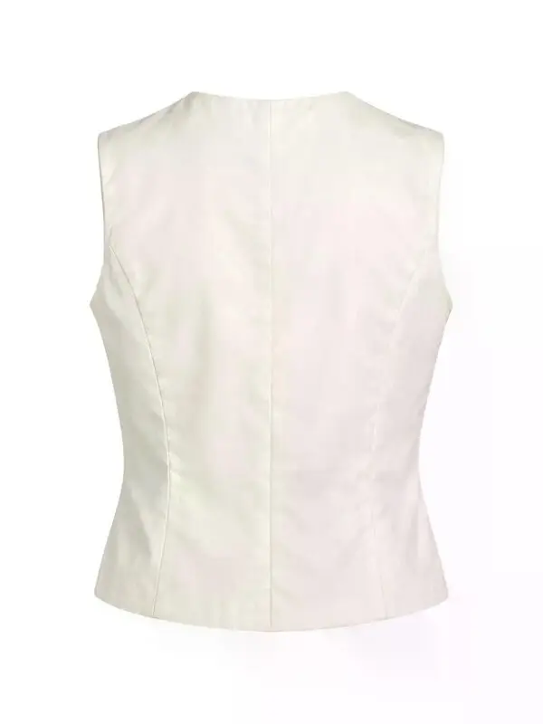 Guess Twill V-neck Waistcoat