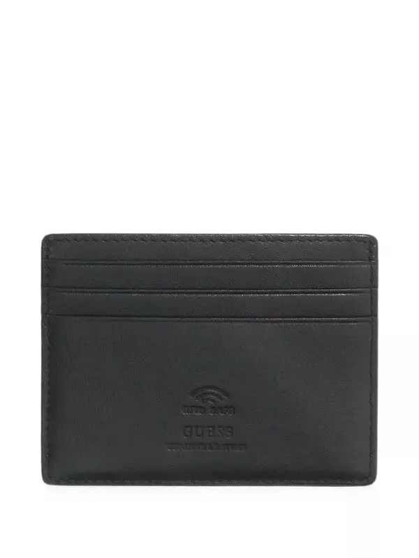 Guess Torino Woven Card Holder