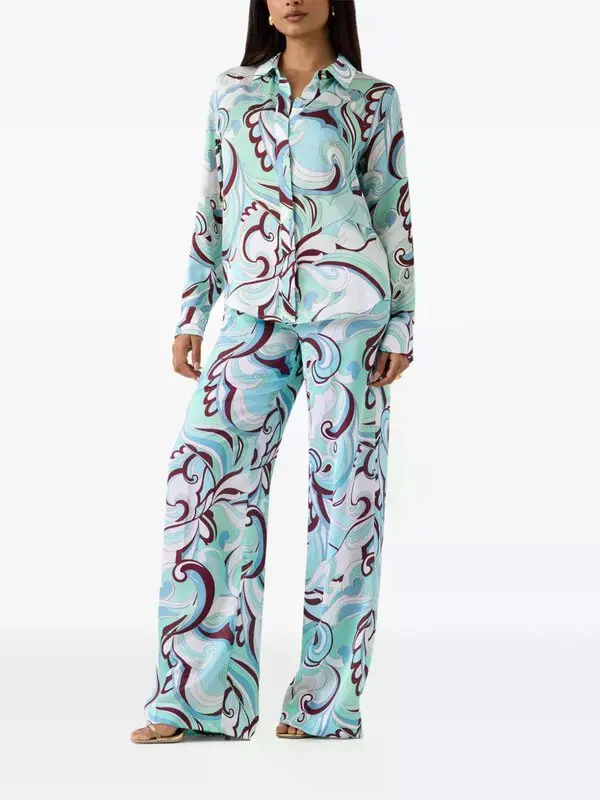MARCIANO Swirl-print Shirt