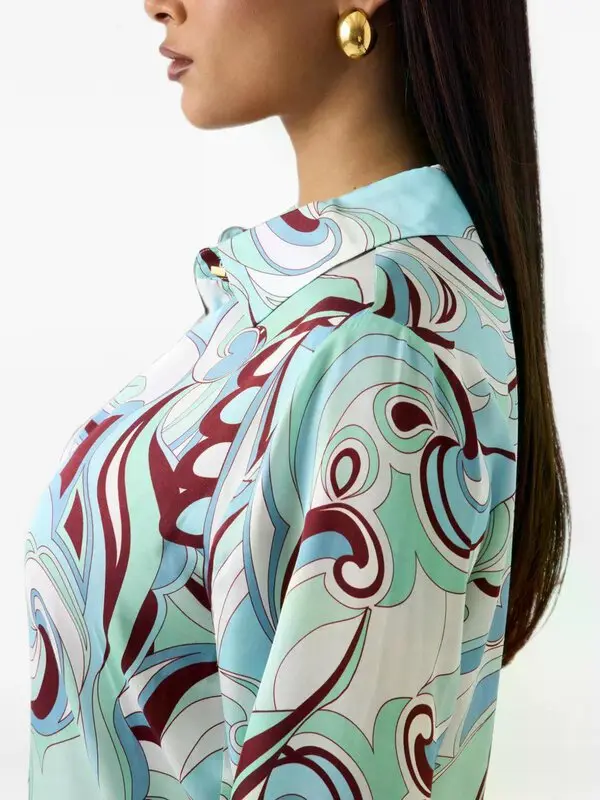 MARCIANO Swirl-print Shirt