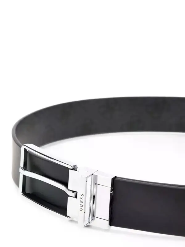 Guess Agueda Monogram-print Reversible Belt