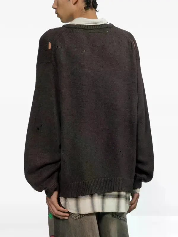 Mihara Yasuhiro Triple Layered Collar Sweater