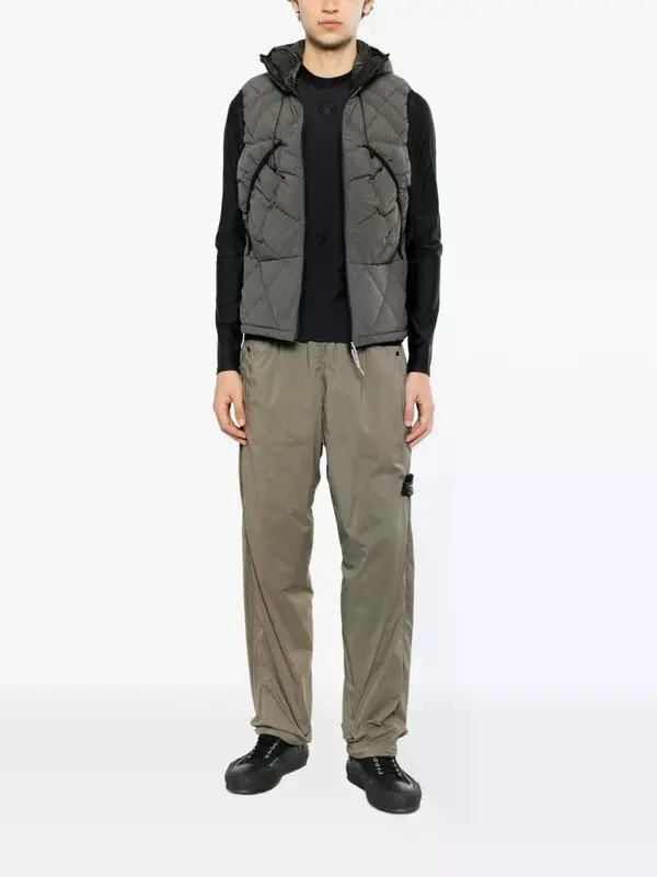 ROA Nuna 800 Fill Power Pinstriped Down Vest