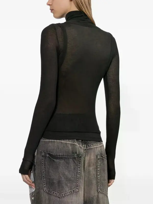 Helmut Lang Layered Turtleneck Top