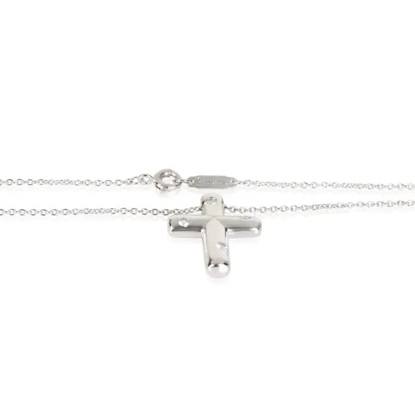 Tiffany & Co. Diamond Etoile Cross Pendant