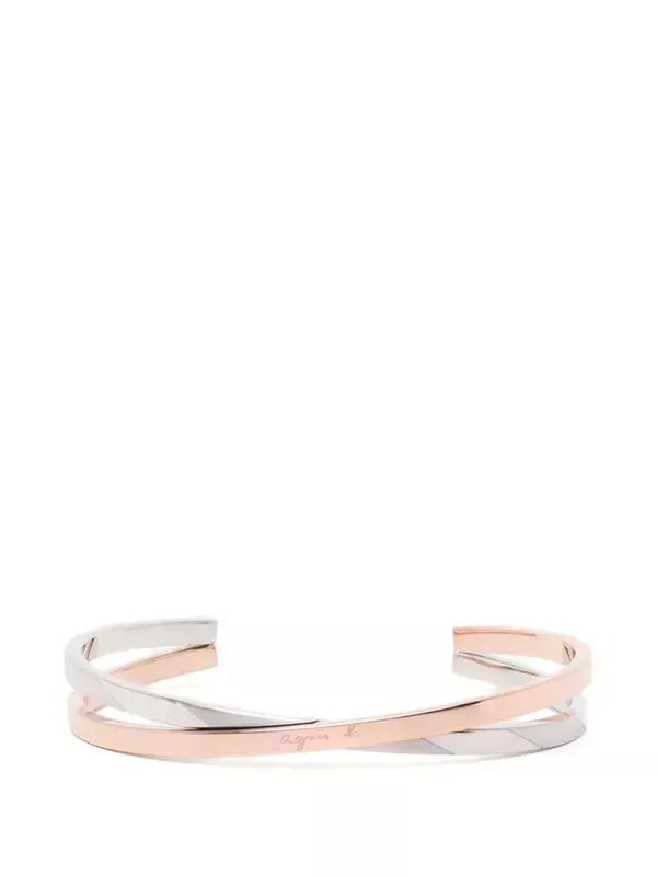 AGNES B. Logo Couple Bangle
