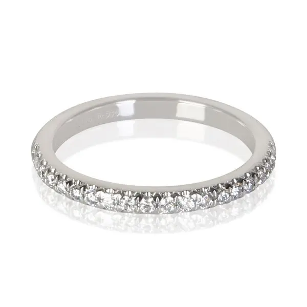 Tiffany & Co. Diamond Soleste Half Eternity Band - Platinum