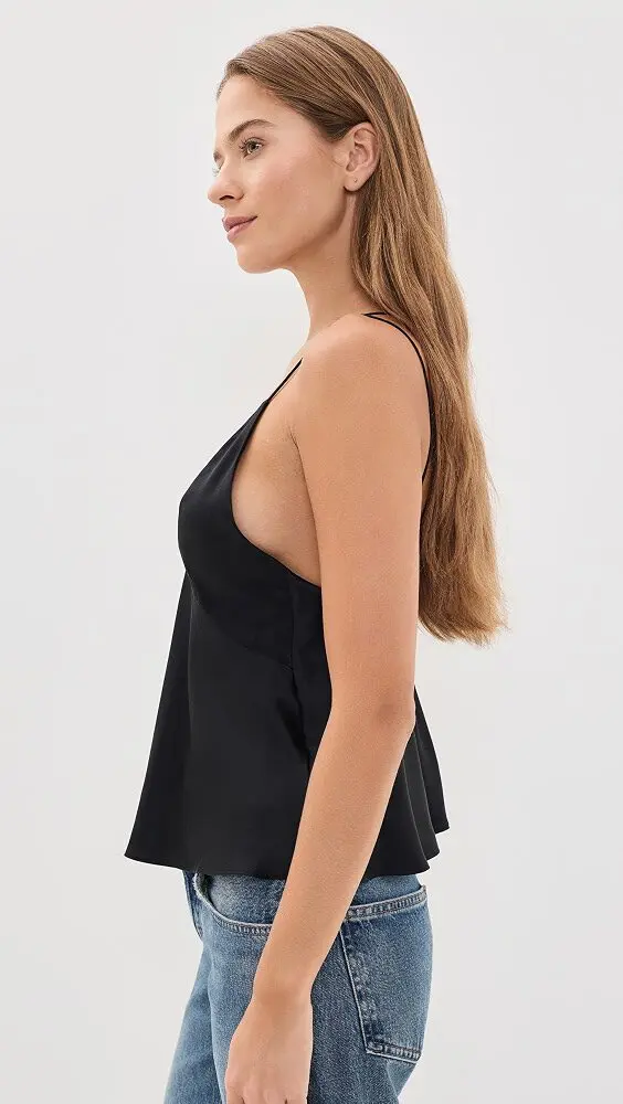 REFORMATION Jule Silk Top