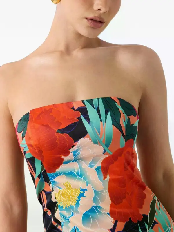 MARCIANO Strapless Maxi Dress
