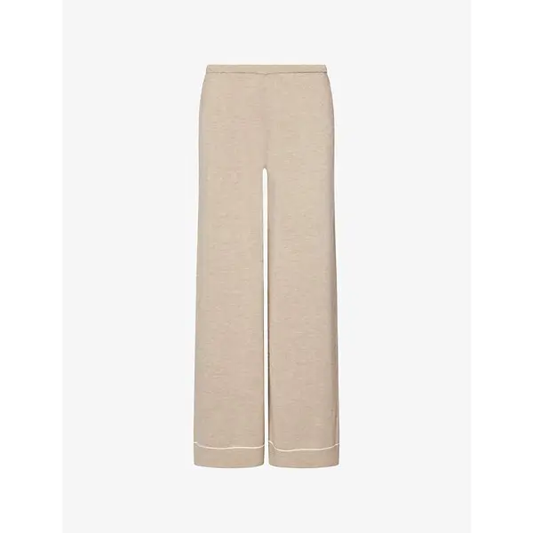 THE COUTURE CLUB Panel Stretch-knit Trousers