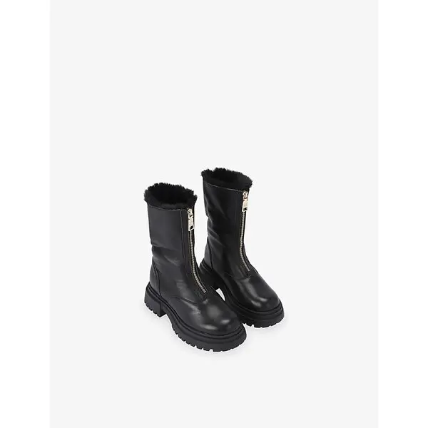 Steve Madden Ripstorm Fold-down Leather Ankle Boots