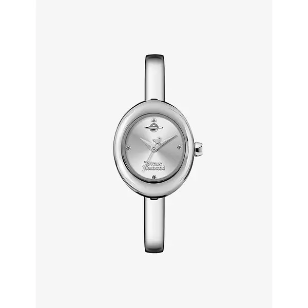 VIVIENNE WESTWOOD The Audley Stainless-steel Watch - Silver