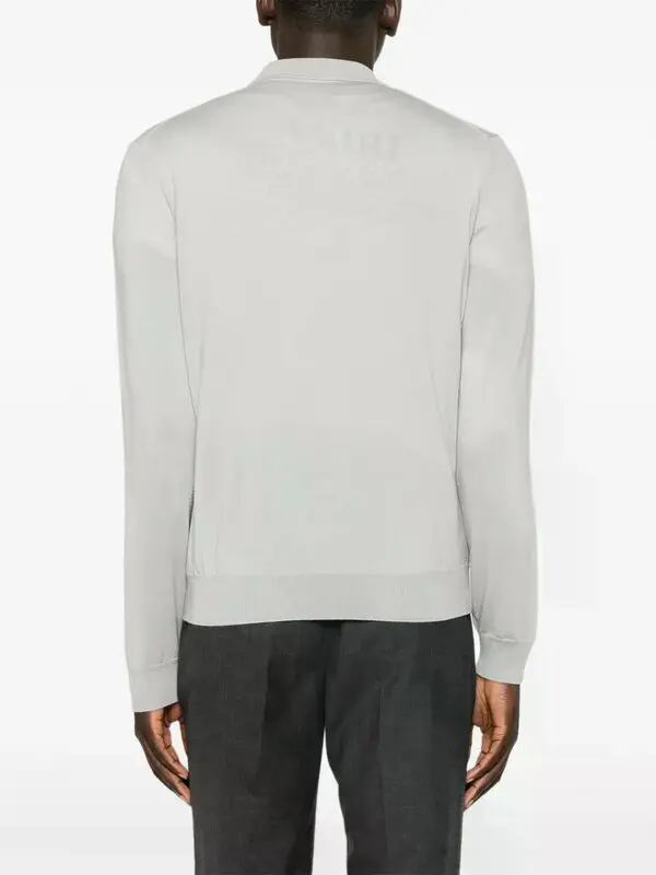 Corneliani Button-up Collar Polo Sweater