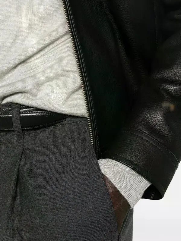Corneliani Button-up Collar Polo Sweater