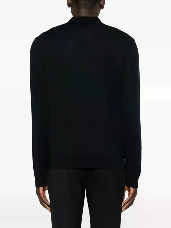Corneliani Button-up Polo Sweater