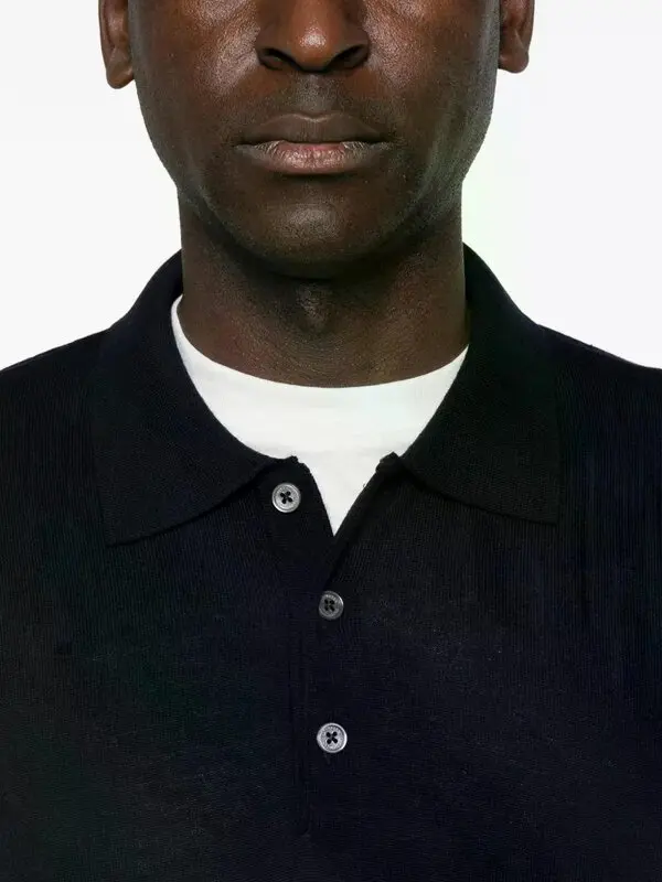 Corneliani Button-up Polo Sweater
