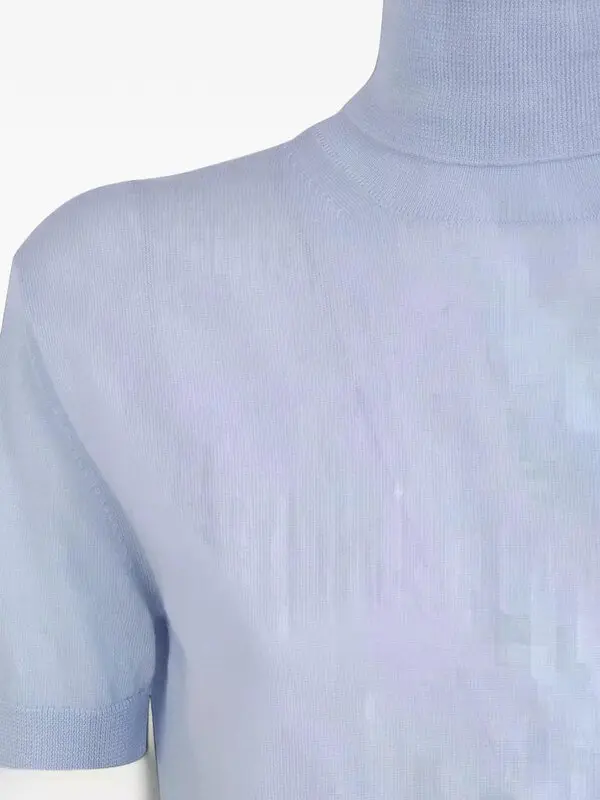 N°21 Short-sleeve Roll-neck Sweater