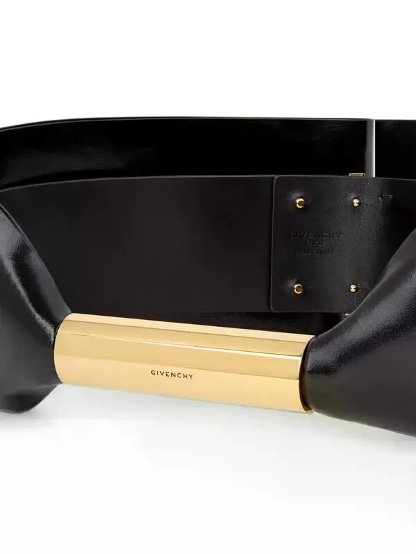 Givenchy Bow-effect Waist Belt In Leather