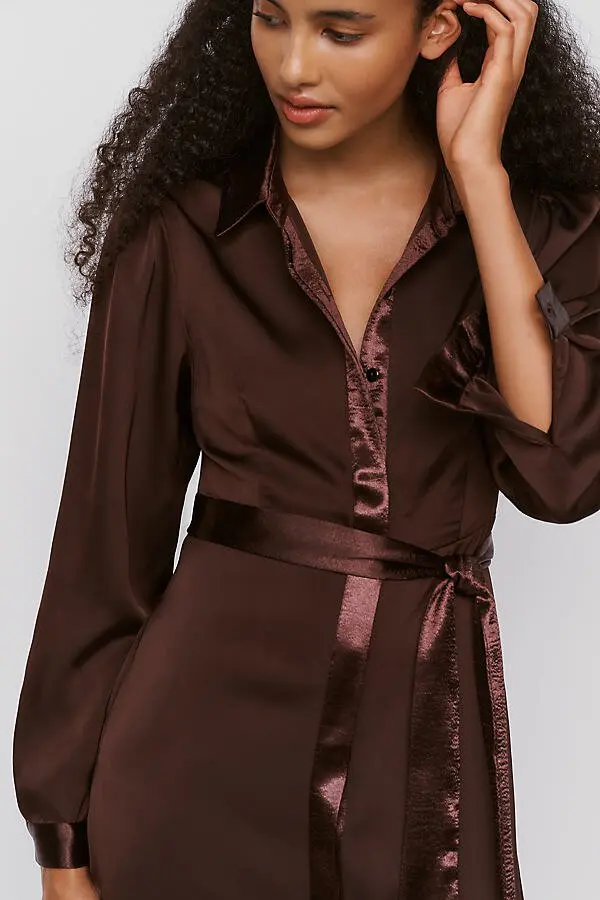BL-NK Jaeda Shirt Maxi Dress