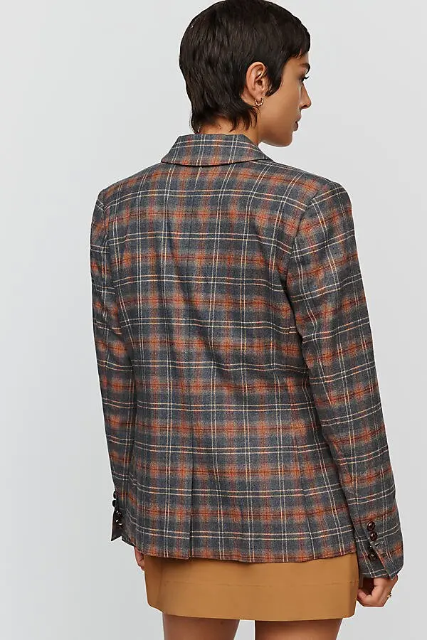 ROWING BLAZERS Plaid Blazer Jacket