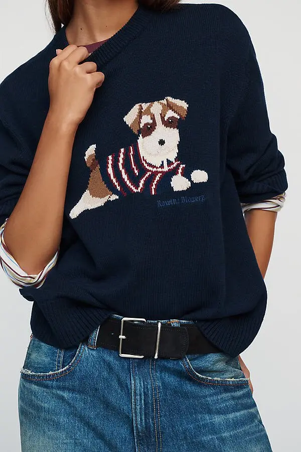 ROWING BLAZERS 100% Cotton Terrier Dog Sweater