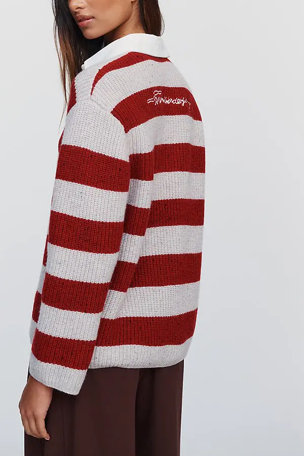 ROWING BLAZERS 100% Wool Sheep Rug Top
