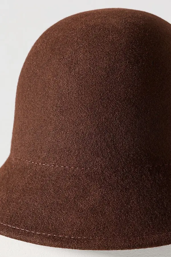 Ralph Lauren 100% Wool Bucket Hat - Brown