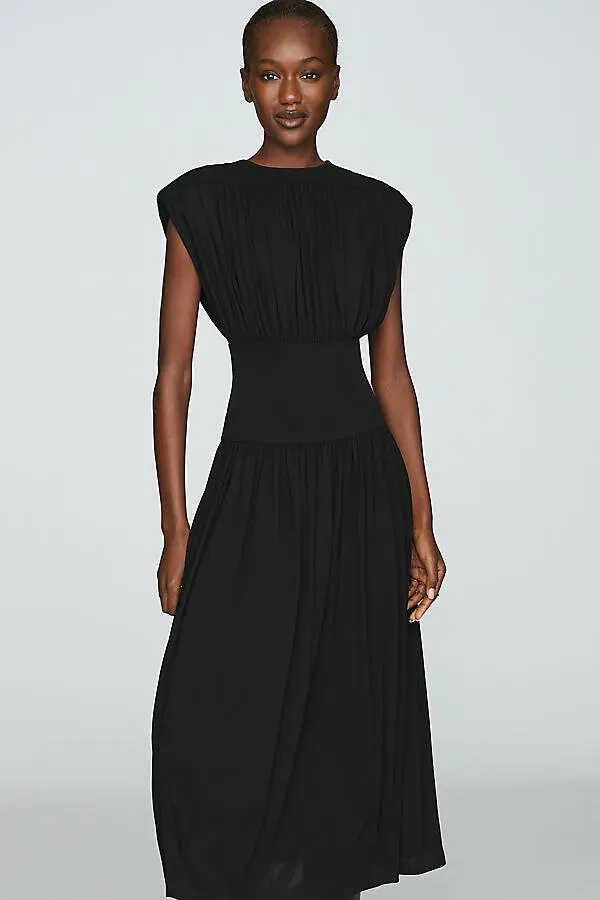ANINE BING Fran Midi Dress