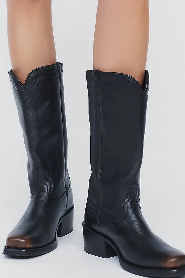 Tecovas Charlie Tall Moto Boots