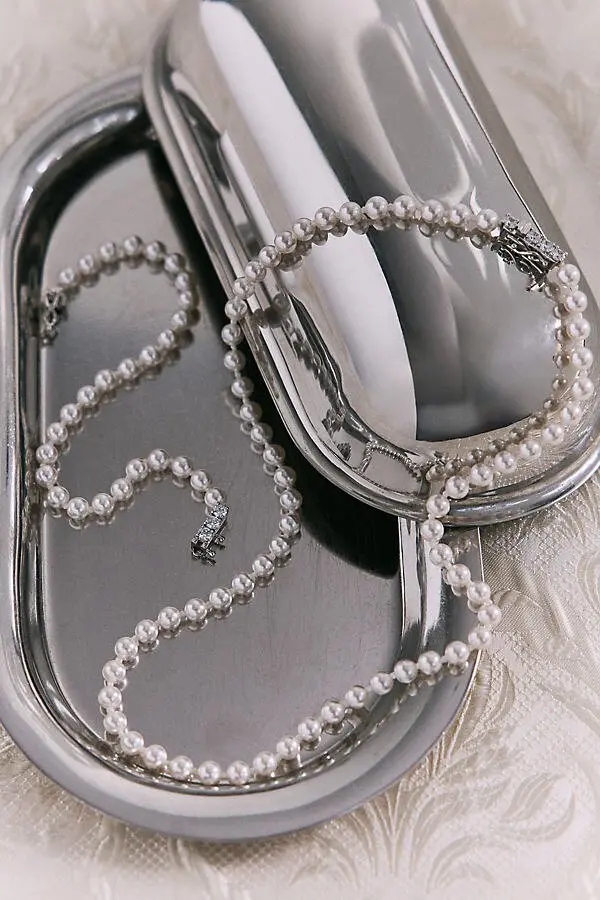 Nadri Maisie Pearl Collar Necklace
