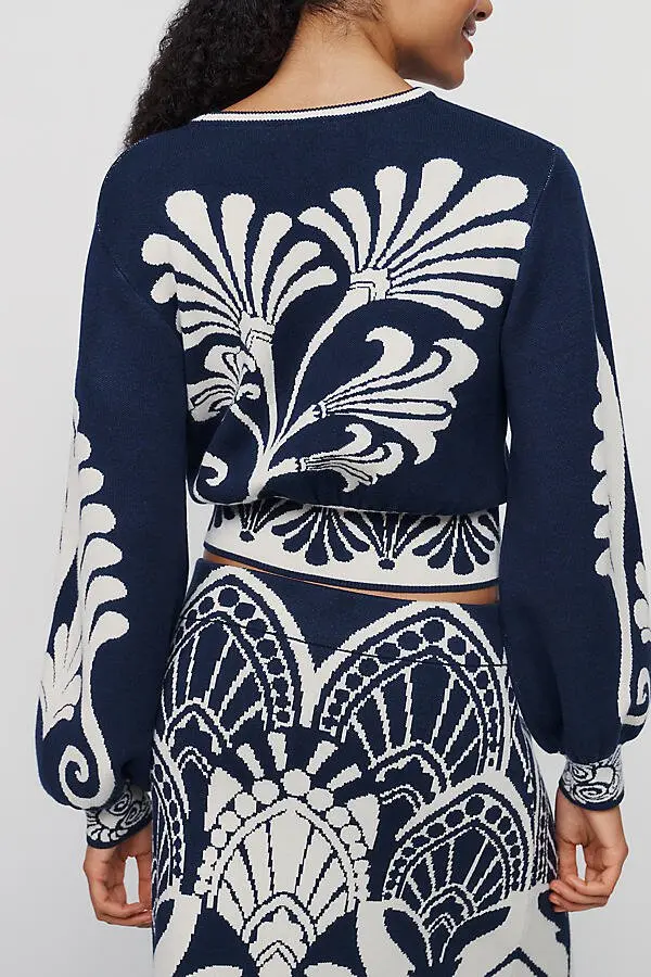 Farm Rio Tapestry Sweater
