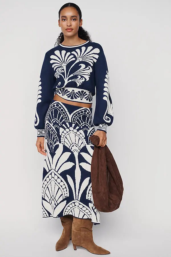Farm Rio Tapestry Sweater