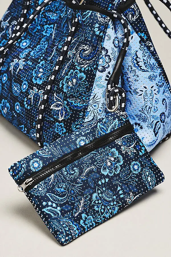 POP UPS BRAND Everyday Tote - Blue Pattern