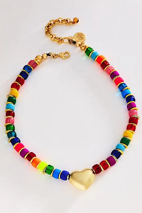 VENESSA ARIZAGA Venus Heart Necklace